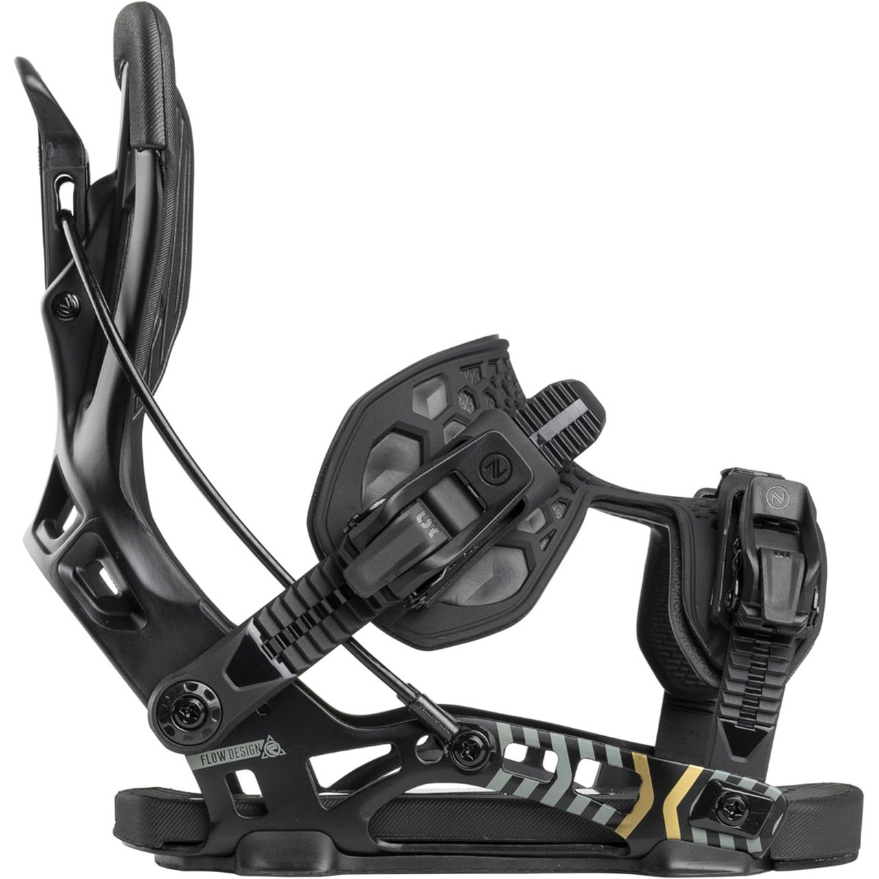 NIDECKER Flow Fuse Fusion Snowboard Binding N25BNUFUF