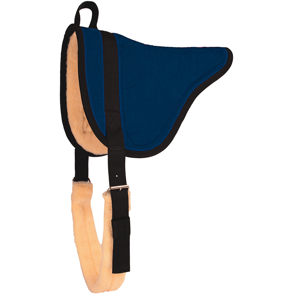 MUSTANG 33x24in Suede Bareback Pad