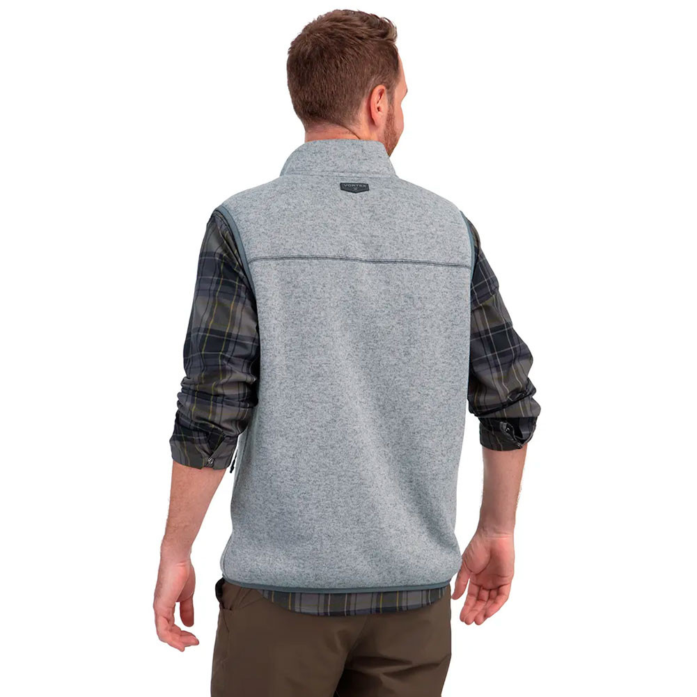 VORTEX Men Anchor Point Fleece Monument Vest 222-41-MON