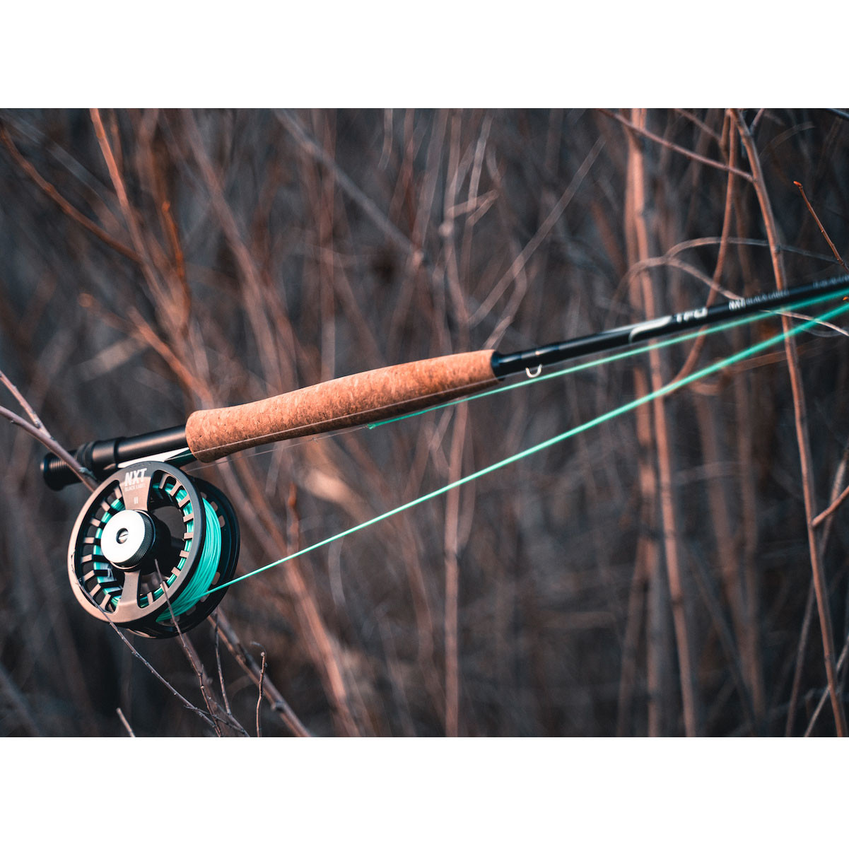 TFO NXT Black Label Fly Rod Kit TF 06 90 4 NXT BLK K