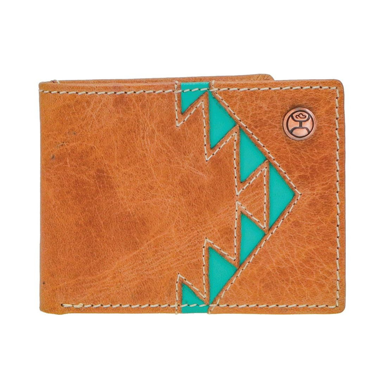 HOOEY Tonkawa Bi-Fold Leather Wallet HFBF006-TNTQ