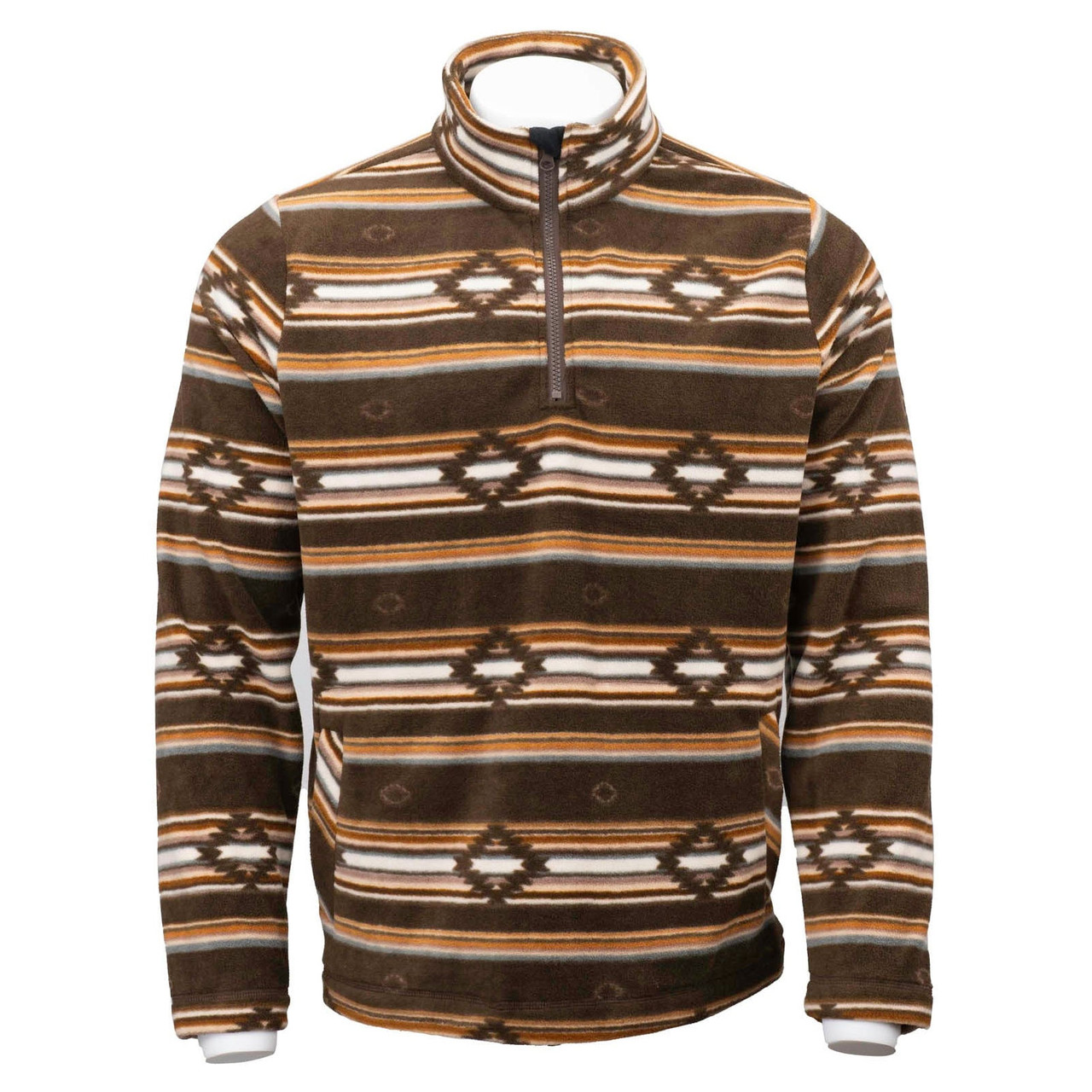 OUTBACK TRADING Men Colt Henley Pullover 42210-BRN