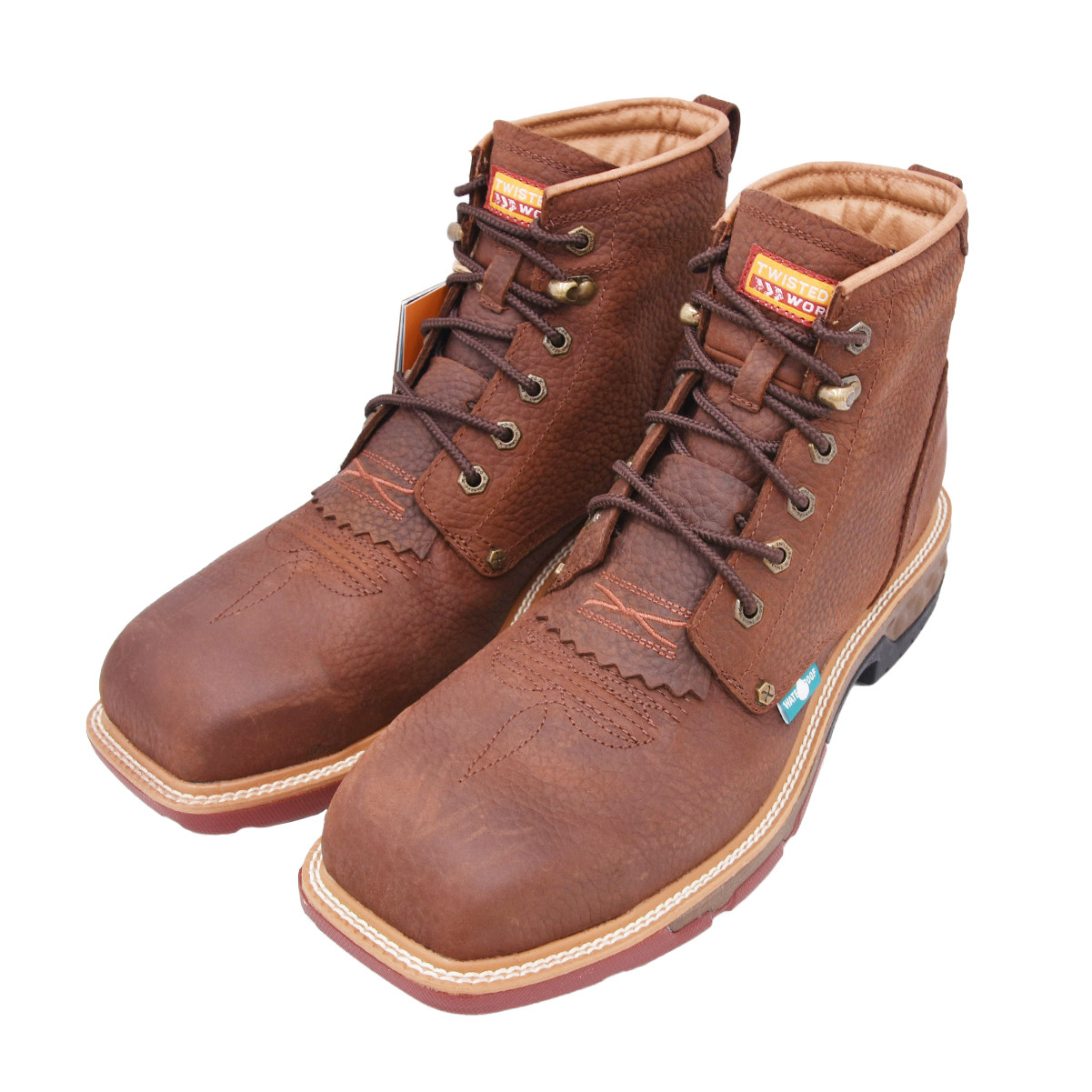 TWISTED X 6" CellStretch Lacer, Color: Clove, Size: 9.5, Width: EE ...