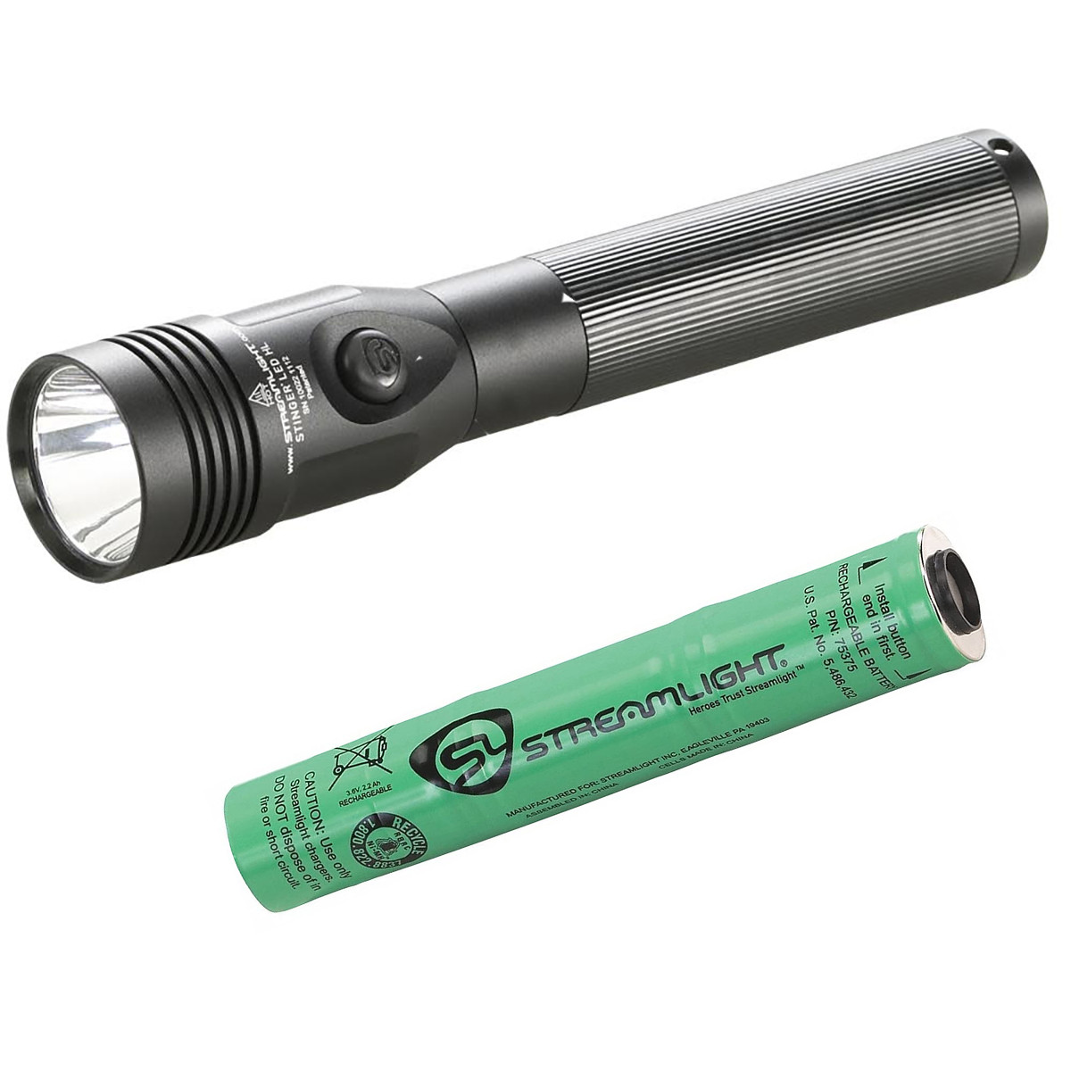 STREAMLIGHT Stinger PiggyBack Charger 75277+22051-BUNDLE