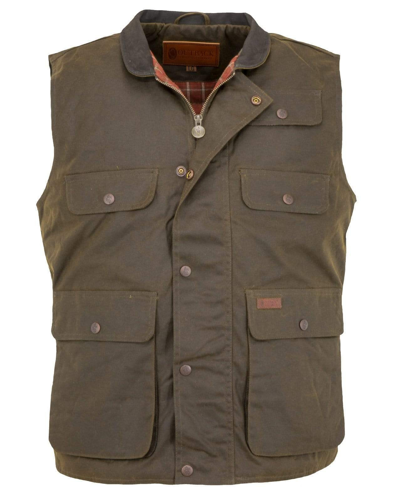 OUTBACK TRADING Jessie Vest Charcoal 29785