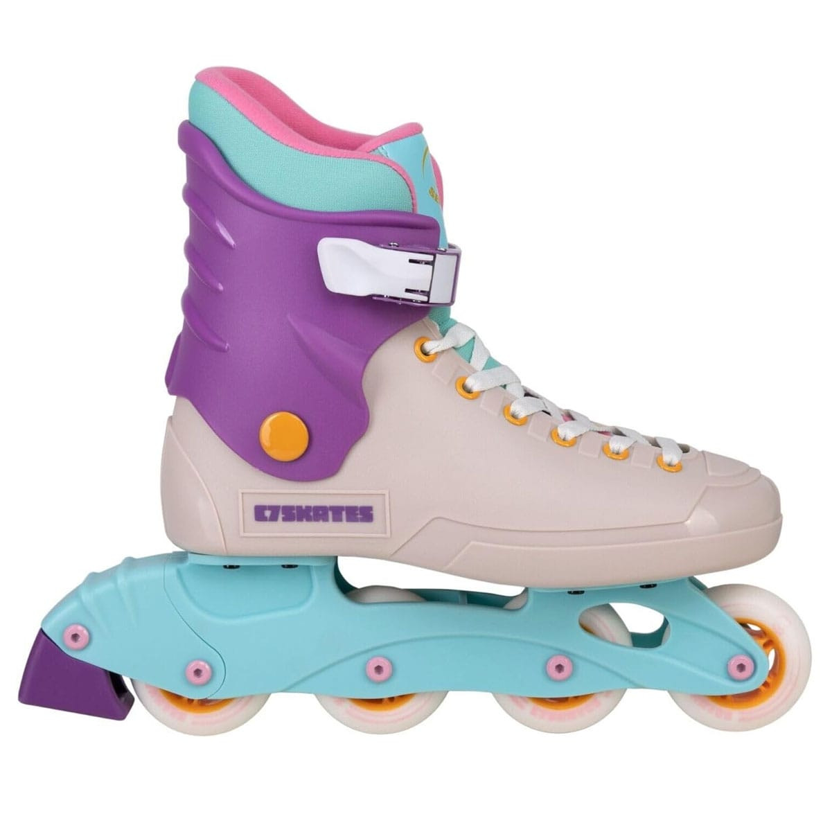 C SEVEN Retro Design Quad Roller Skates C7-RSB