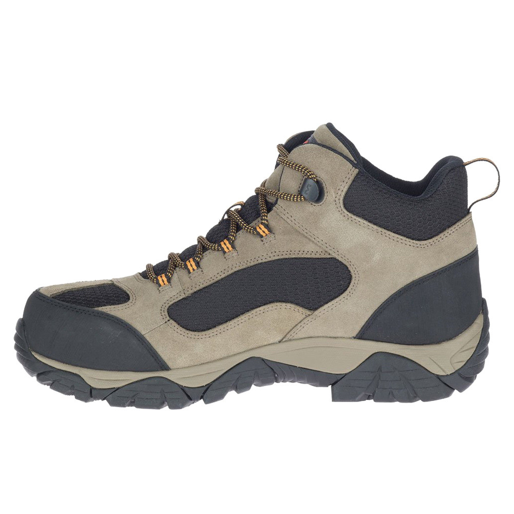 Merrell Men's Moab Onset Mid WP Comp Toe Wide Width Work Boot (J099511W)