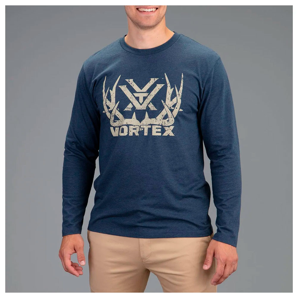 VORTEX Men's Full-Tine Long Sleeve T-Shirt
