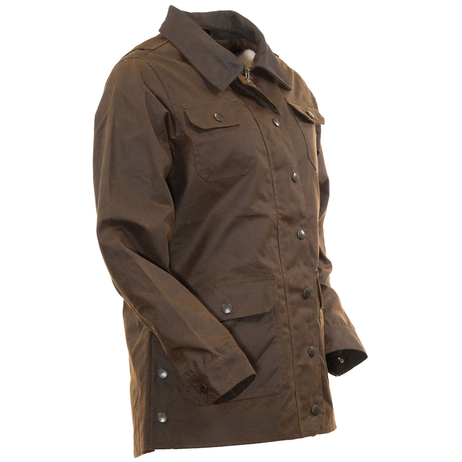 OUTBACK TRADING Ladies Gidley Jacket Tan 29862-CVS