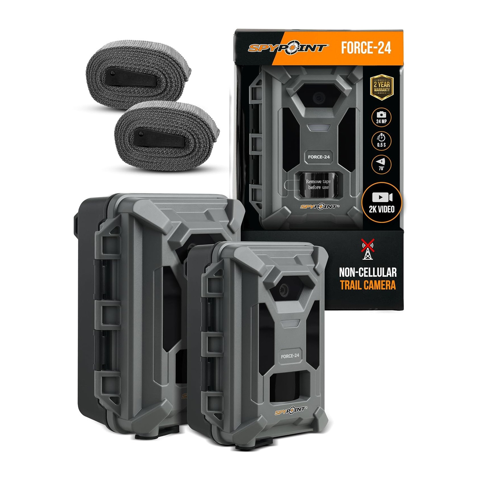 SPYPOINT Force-24 Twin Pack Trail Camera FORCE-24-TWIN