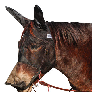 CASHEL Crusader Mule Fly Mask with Long Nose and Ears