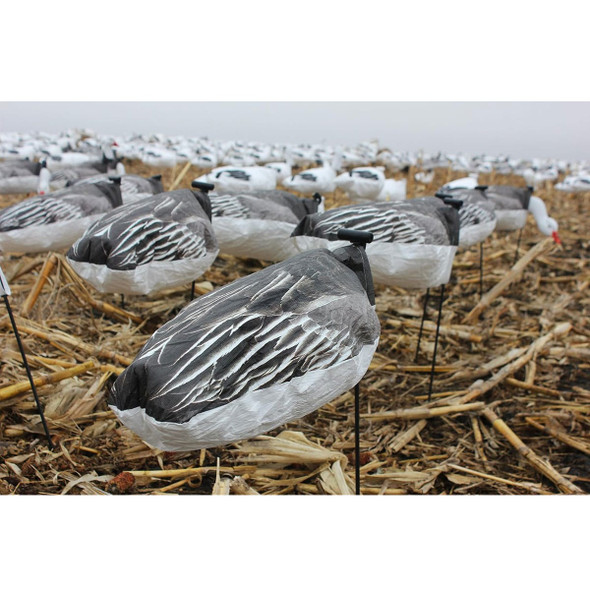 WHITE ROCK DECOYS Headless Snow Goose Windsocks SG