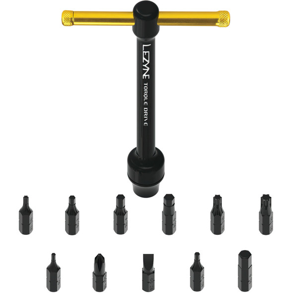 LEZYNE Pocket Torque Drive Black/Gold 1MTPTDRV104T12