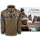 DRAKE MST Quarter Zip Refuge Eqwader Jacket DW7355