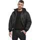 BRANDIT Mens MA1 Hooded Bomber Jacket 3150