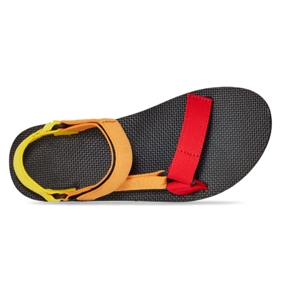 TEVA Mens Original Universal Pride Rainbow Multi Sandal
