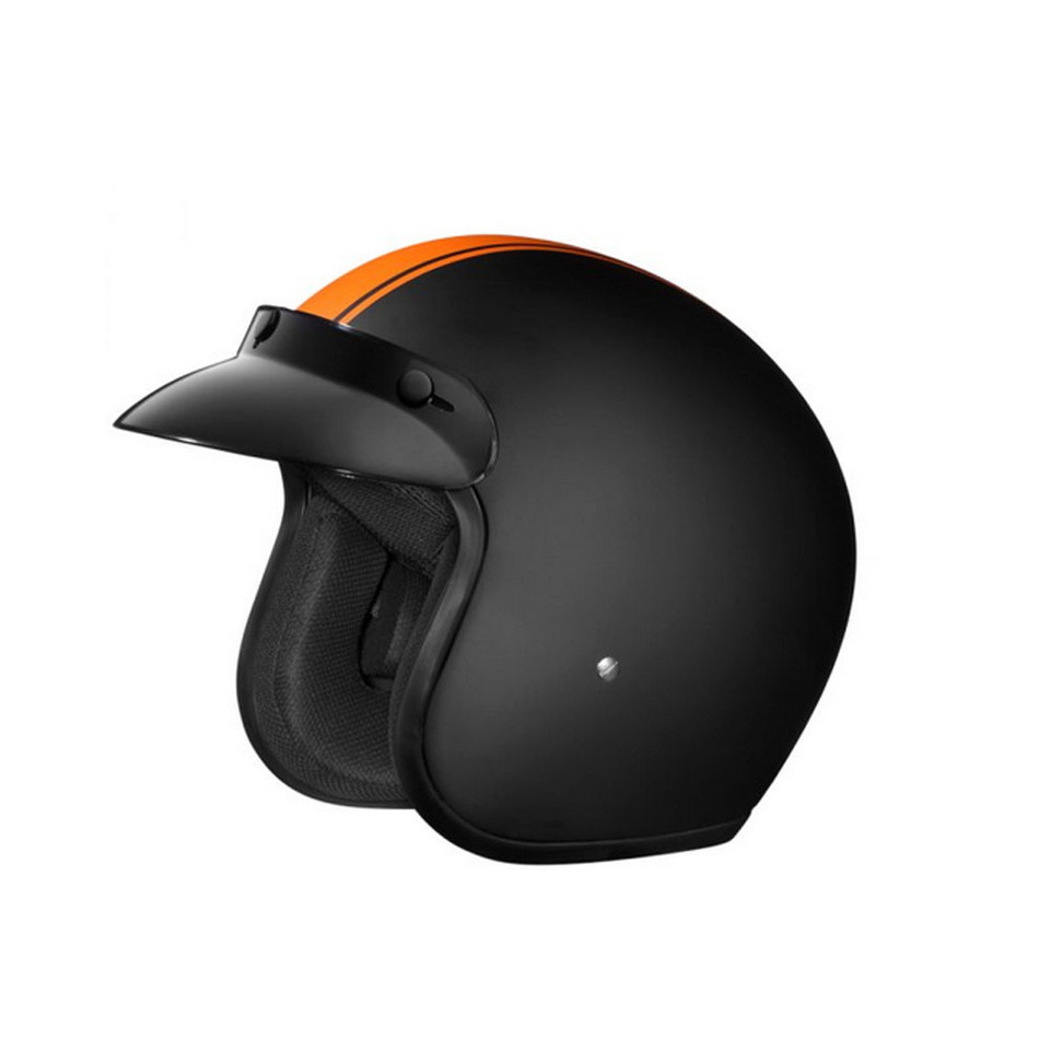 DAYTONA HELMETS DOT Skull Cap Carbon Helmet D2-GNS