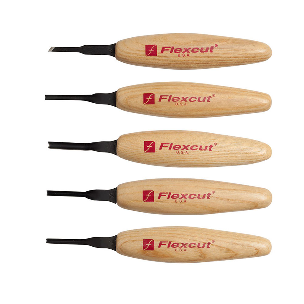 FLEXCUT 3mm Mixed Profile Micro Tool Set MT930