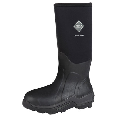 MUCK BOOT Arctic Sport Steel Toe Work Boot ASP-STL-BLC