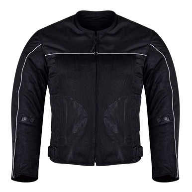 VANCE LEATHERS USA Advanced 3-Season Mesh/Textile CE Armor Motorcycle ...