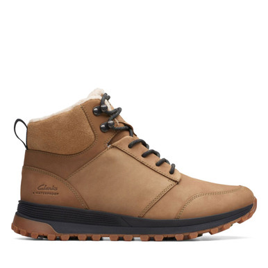 CLARKS Mens ATL Trek Up Dark Sand Boots 26173550