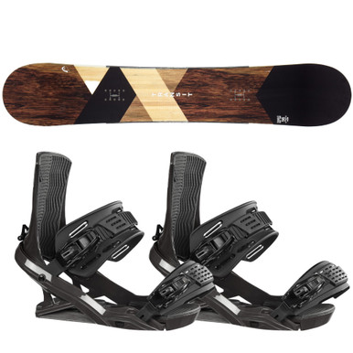 HEAD Transit 162 Snowboard With FX One LYT Brown S Snowboard Binding