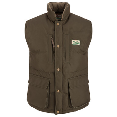 DRAKE Mens Throwback 80 Featherless Puffer Vest DW0144