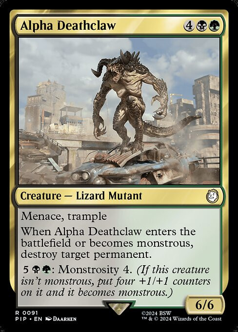 Alpha Deathclaw (PIP) (#91) - MTG Pirulo