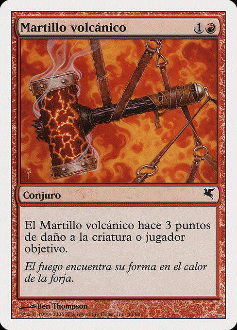 Volcanic Hammer (PSAL) (#C43) - MTG Pirulo