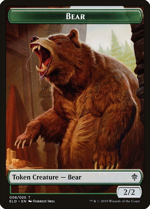 Bear (TELD) (Full Art) (#8) - MTG Pirulo