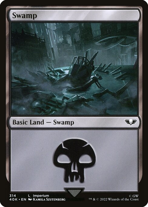 Swamp (40K) (#314) - MTG Pirulo