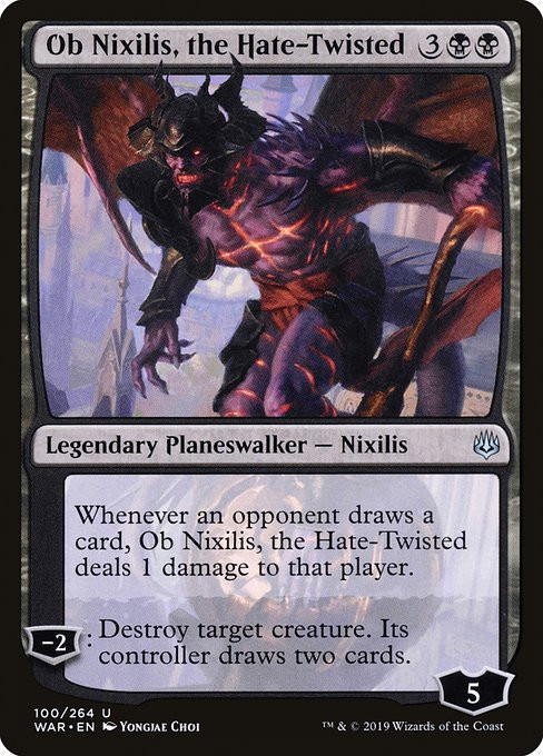 Ob Nixilis, the Hate-Twisted (WAR) (#100) - MTG Pirulo