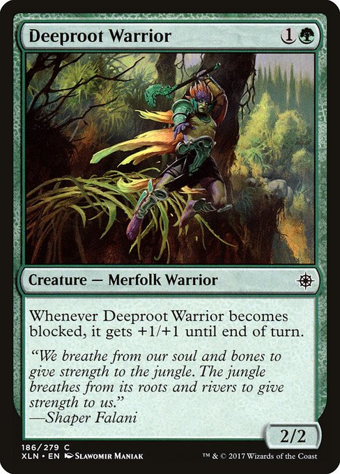 Deeproot Warrior (XLN) (#186) - MTG Pirulo