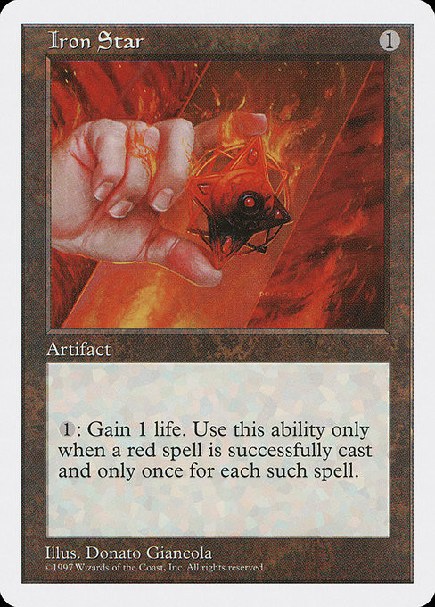 Iron Star (5ED) (#379) - MTG Pirulo
