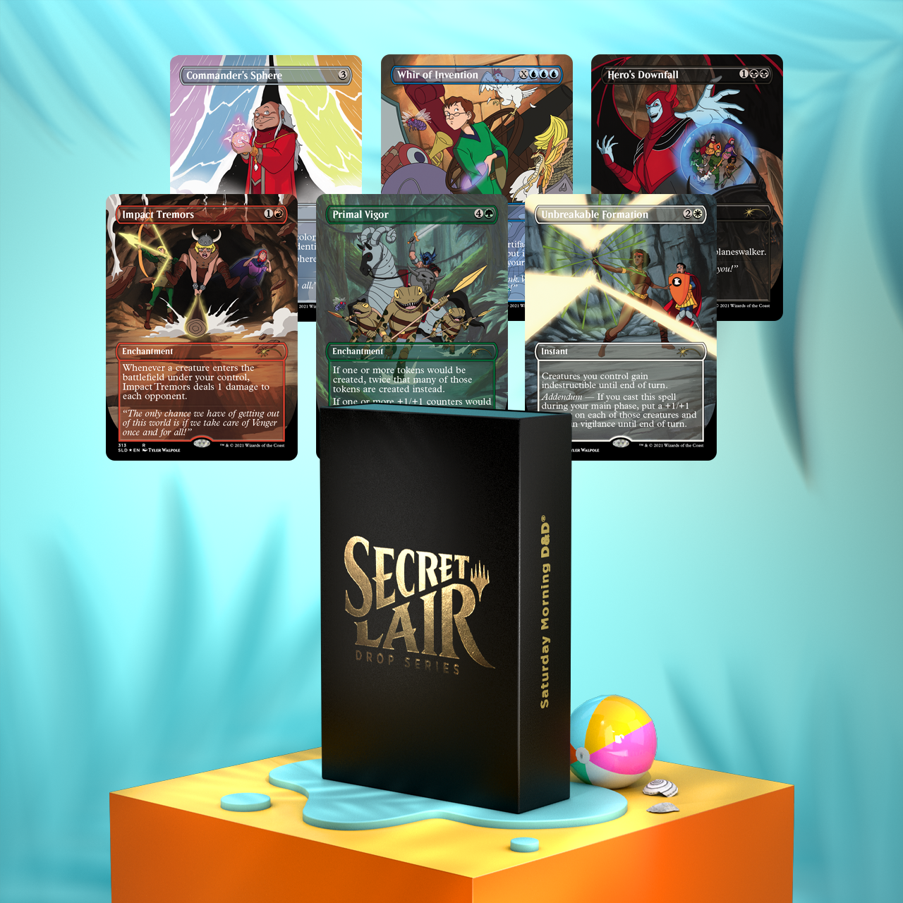 Secret Lair - Saturday Morning D&D - MTG Pirulo