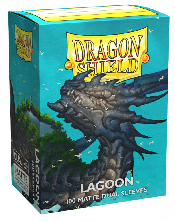 Dragon Shield Dual Matte Sleeves: Lagoon - MTG Pirulo