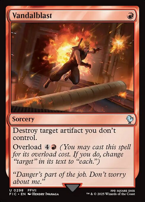 Vandalblast (FIC) (SurgeFoil) (#298) - MTG Pirulo