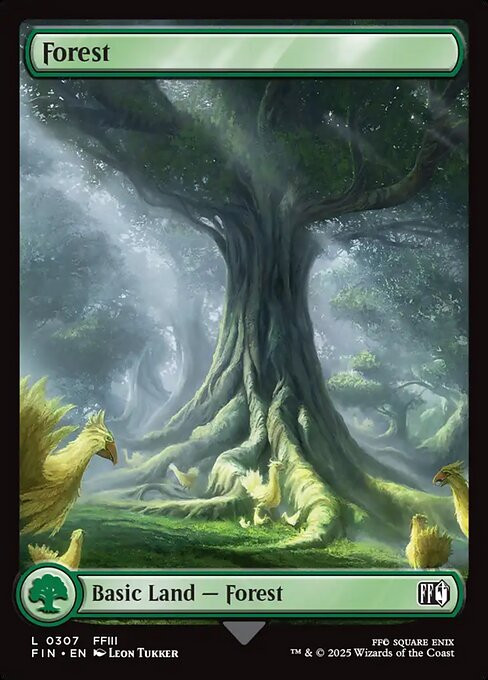 Forest (FIN) (Full Art) (#307) - MTG Pirulo