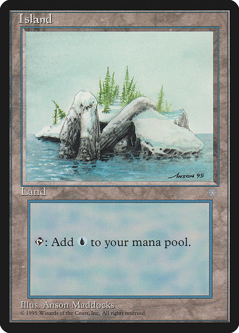 Island (ICE) (#370) - MTG Pirulo