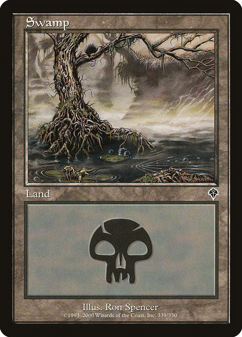 Swamp (INV) (Foil) (#339) - MTG Pirulo