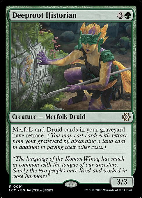 Deeproot Historian (LCC) (#91) - MTG Pirulo