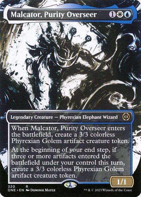 Malcator, Purity Overseer (ONE) (Foil) (Showcase) (#320) - MTG Pirulo