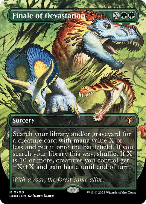 Finale of Devastation (CMM) (Borderless) (#700) - MTG Pirulo