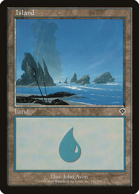 Island (INV) (#336) - MTG Pirulo
