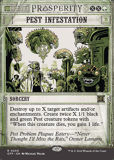 Pest Infestation (OTP) (Showcase) (#30) - MTG Pirulo