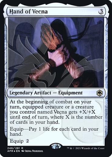 Hand of Vecna (PAFR) (Foil) (#246a) - MTG Pirulo