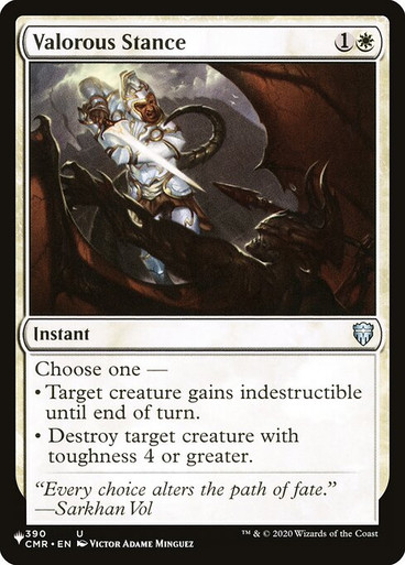 Valorous Stance (PLST) (#CMR-390) - MTG Pirulo