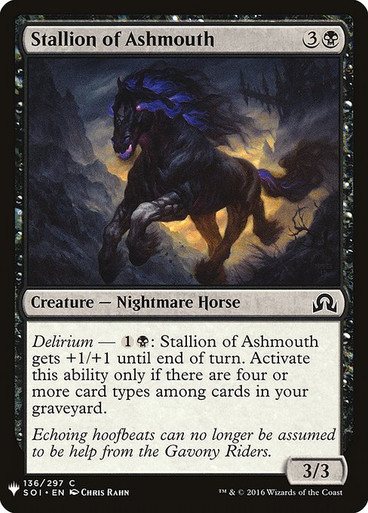 Stallion of Ashmouth (PLST) (#SOI-136) - MTG Pirulo