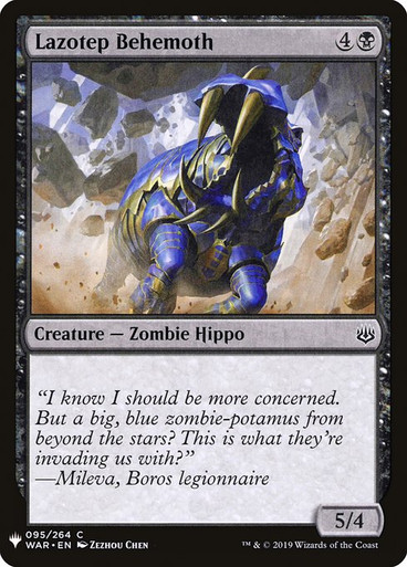 Lazotep Behemoth (PLST) (#WAR-95) - MTG Pirulo