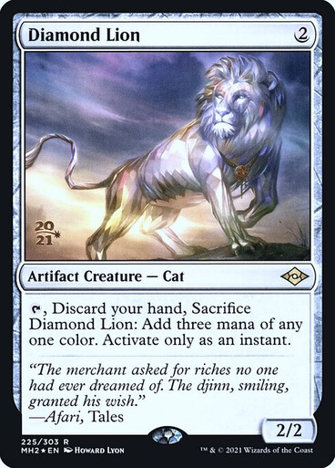 Diamond Lion (PMH2) (Foil) (#225s) - MTG Pirulo